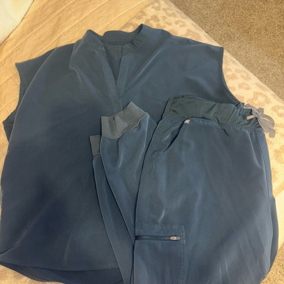 Figs | Other | Figs Rafaela Top Xl High Waisted Zamora Joggers Xxl Dark ...